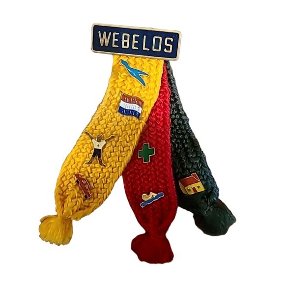 boy scouts | Accessories | Webelos Tri Color Ribbon Cub Boy Scout ...
